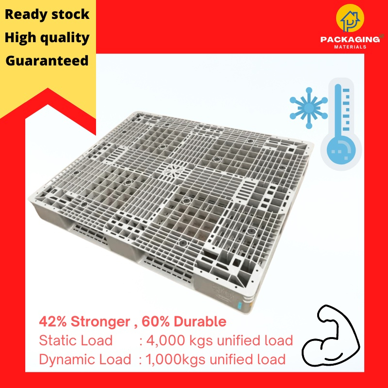 Cold Storage Freezer Plastic Pallet 1000mm x 1200mm x 150mm (1pcs) | Shopee Malaysia