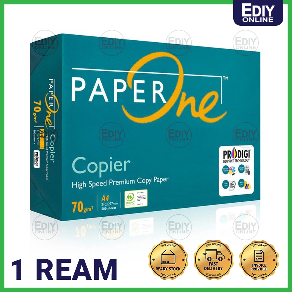 Paperone copier a4 paper 70gsm 450sheets kertas a4 450 sheets 70 grams ...