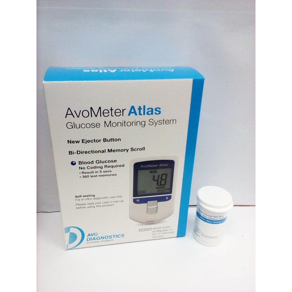 Glucose Meter (AvoMeter Atlas ) | Shopee Malaysia