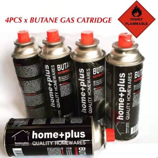 [READY STOCK] 4pcs GAS REFILL MASAK Butane Gas Cartridge 230G (Made in ...