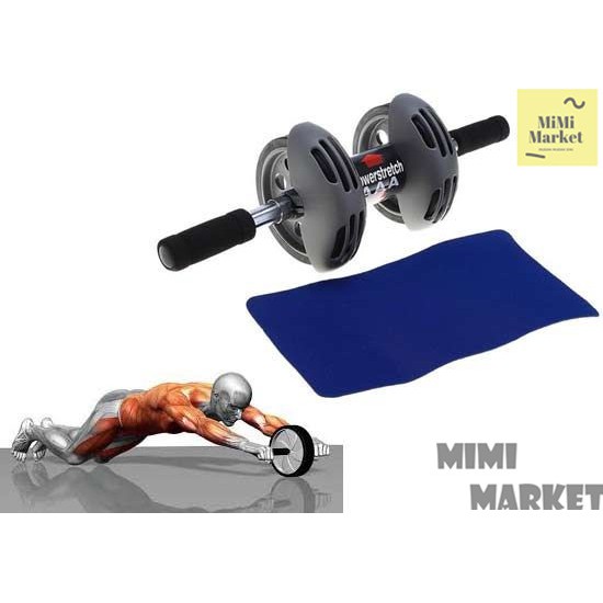Power Stretch Roller Heavy Duty Spring Reflexive Effect Double Wheel ...