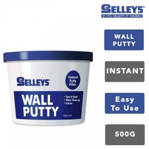 Selleys Wall Putty Filler 500gm for Wall Crack / Wall Filler / Wall ...