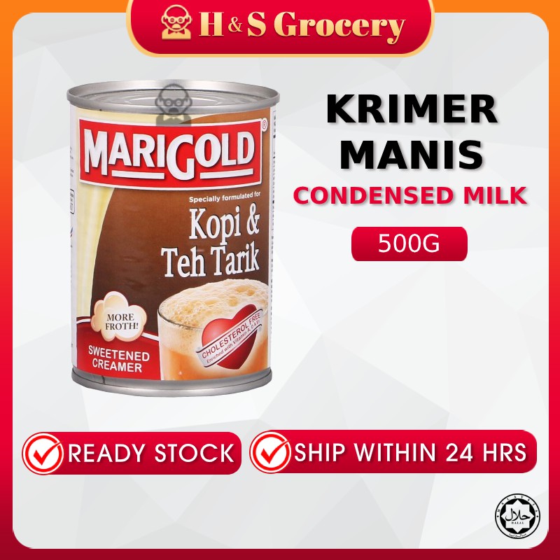 Marigold Susu Pekat Teh Tarik / Krimer Manis / Condensed Milk ...
