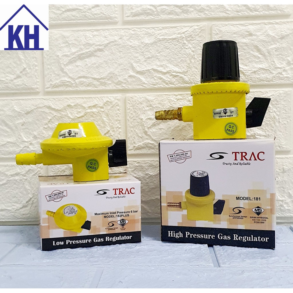 TRAC 181 High Pressure Gas Regulator /182 PLUS Low Pressure Gas ... TRAC 181 High Pressure Gas Regulator /182 PLUS Low Pressure Gas ...