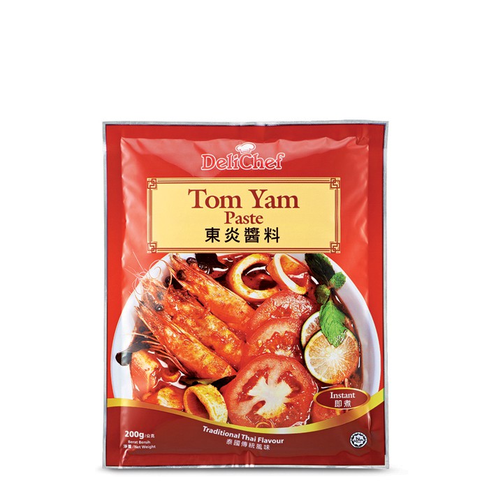 Delichef Tom Yam Paste 200g (COSWAY) | Shopee Malaysia