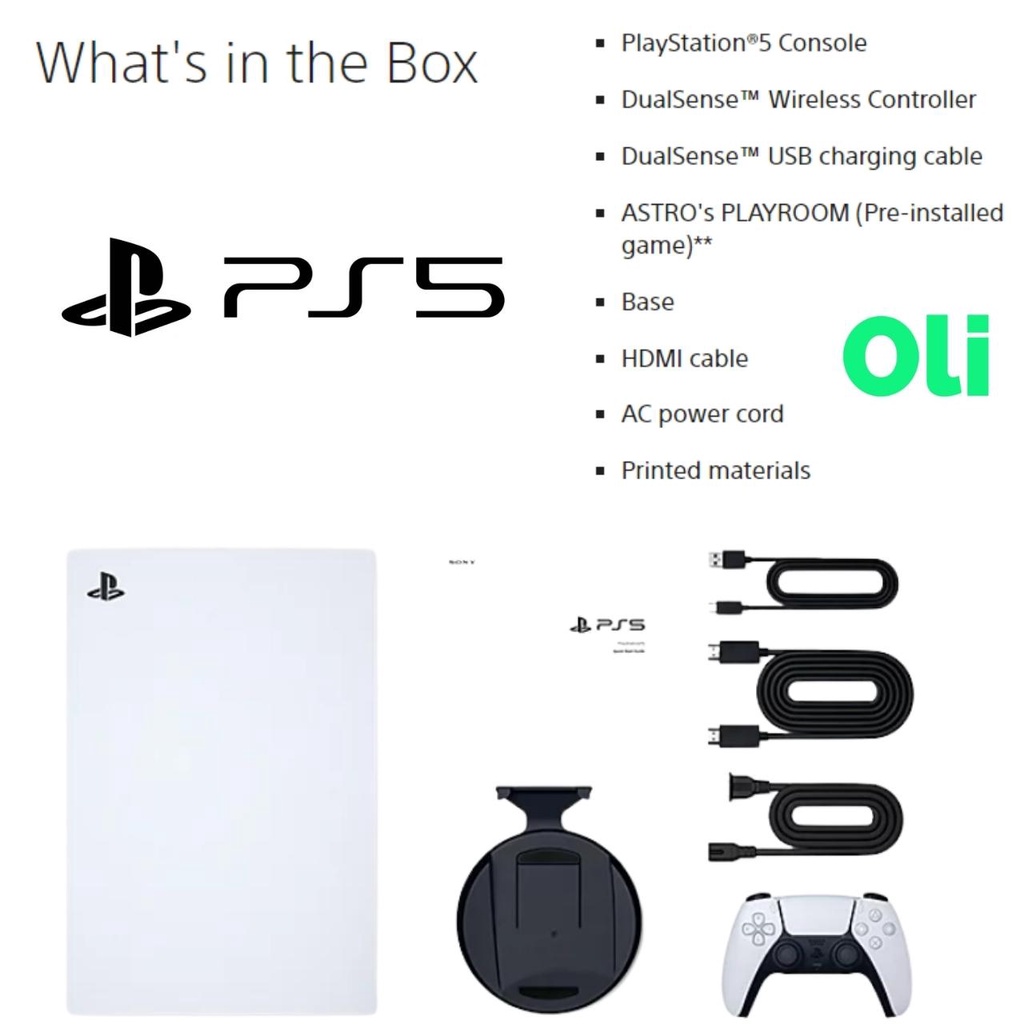 SONY PlayStation 5 PS5 Disc / Digital Physical Standard Game Edition ...