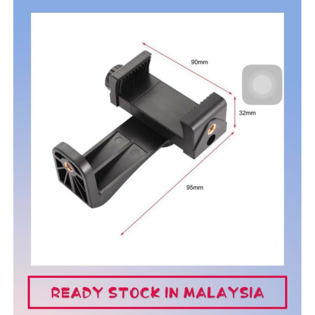[READY STOCK]360°Rotation Phone Clipper Universal Phone Mount Bracket ...