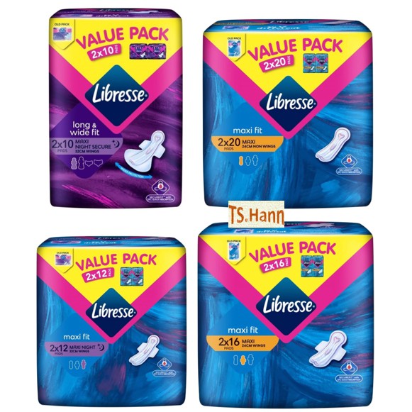 Libresse Sanitary Pad Twin Pack Day / Night | Shopee Malaysia