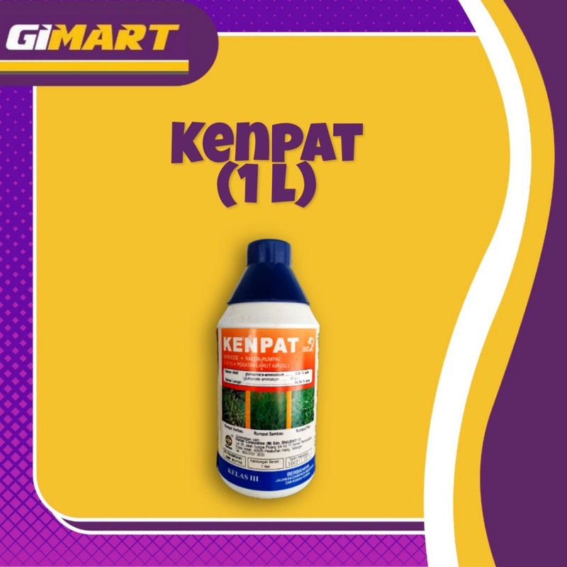 KENPAT/ RACUN RUMPAI HERBICADE/GLUFOSINATE AMMONIUM 1L | Shopee Malaysia