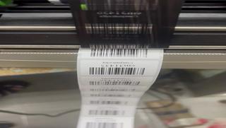 Barcode Label Barcode Sticker 35mm x 25mm (2000pcs/roll) 1 inch core ...