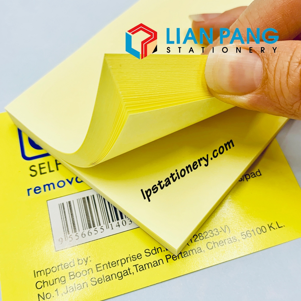 CBE Sticky Notes All Size Yellow 100 Sheets | Shopee Malaysia