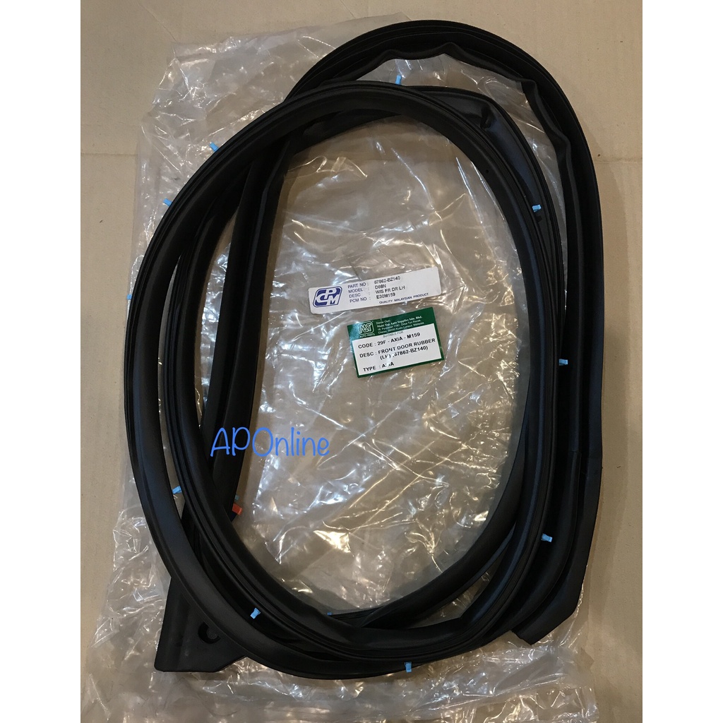 Perodua Axia Door Rubber (Outer) | Shopee Malaysia