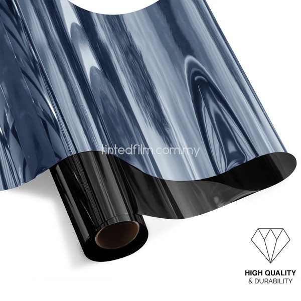 Blue Outside Black Inside 3ply (USA) Pigment Tinted Film/Building ...