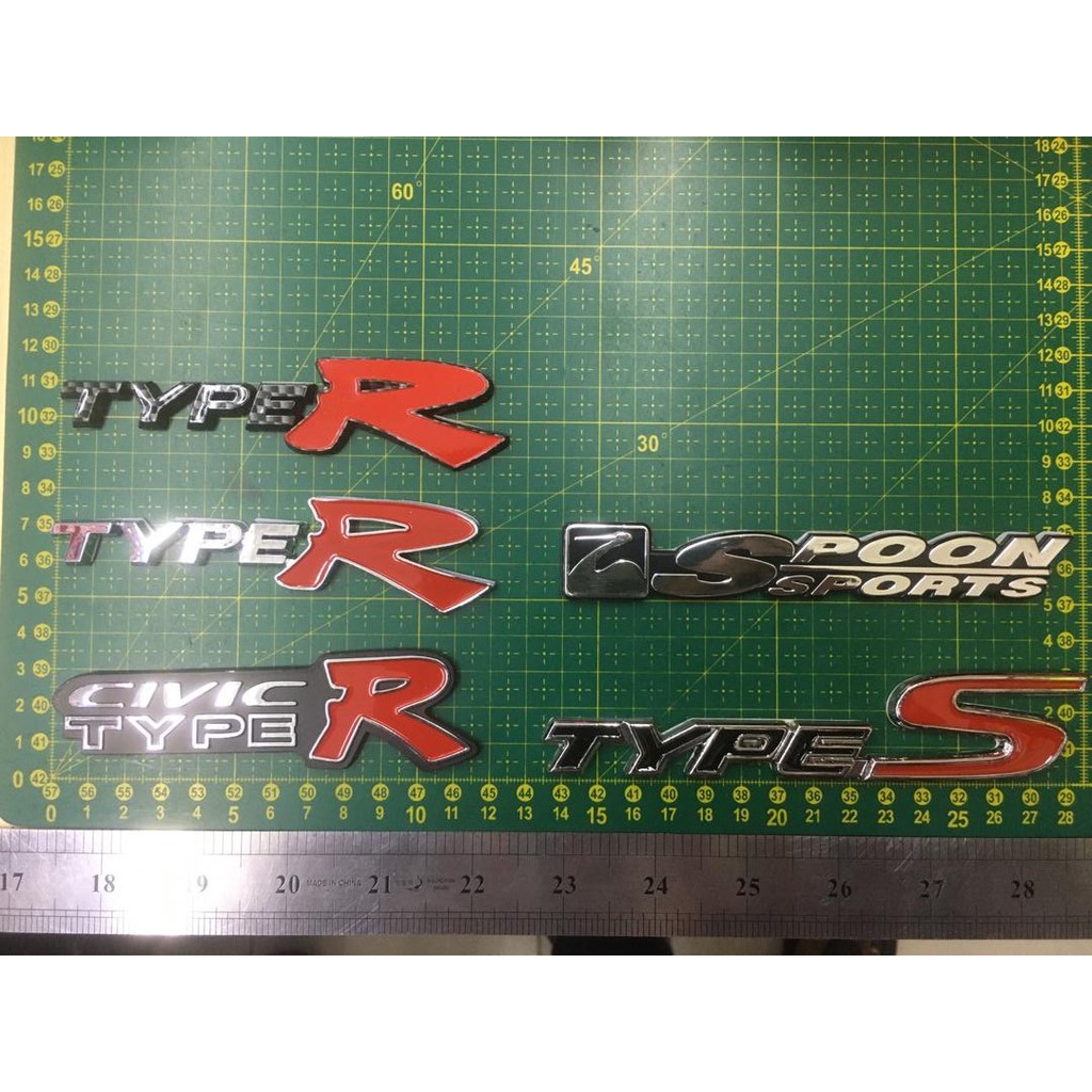 EMBLEM LOGO HONDA CIVIC EK CIVIC TYPE R Type S INTEGRA CIVIC EG EK9 ...