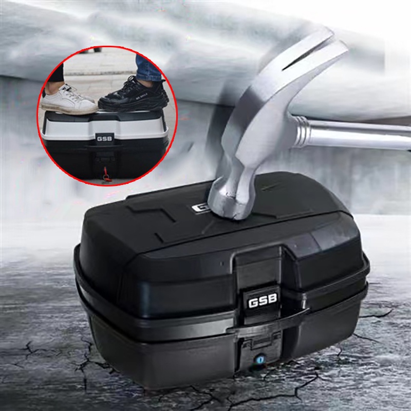 GSB 47L Motorcycle Box waterproof motorcycle box rider box motorcycle ...