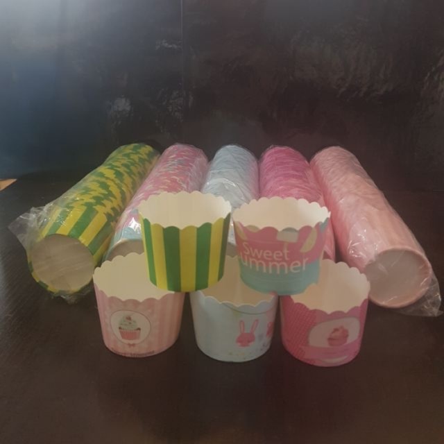 Cupcake Muffin cup bekas cupcake 50pcs | Shopee Malaysia