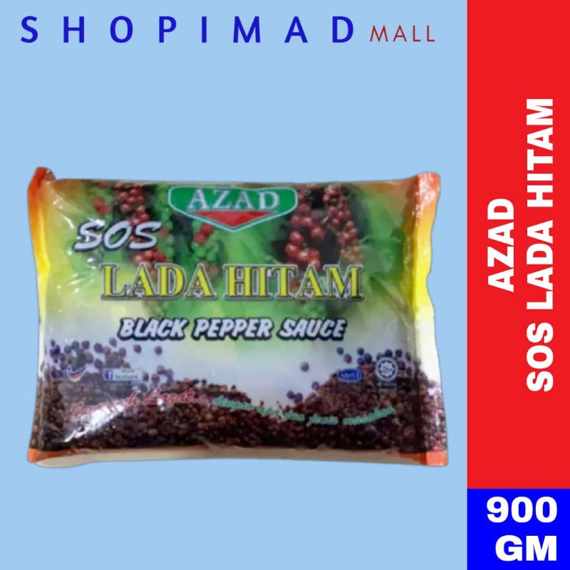 AZAD SOS LADA HITAM / SOS LADA HITAM / BLACK PEPPER SAUCE [900GRAM ...
