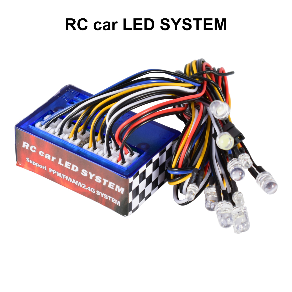 AUSTAR AX-003 Car Light Set RC Car Led System Ultra Bright LED Lamp ...