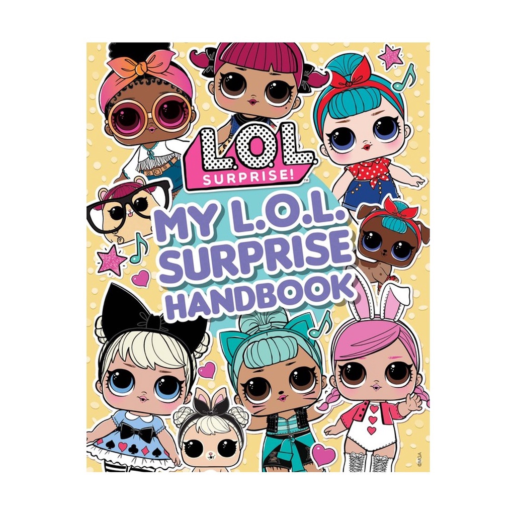 My LOL Surprise Handbook Activity Book with outrageous fun & activities ...