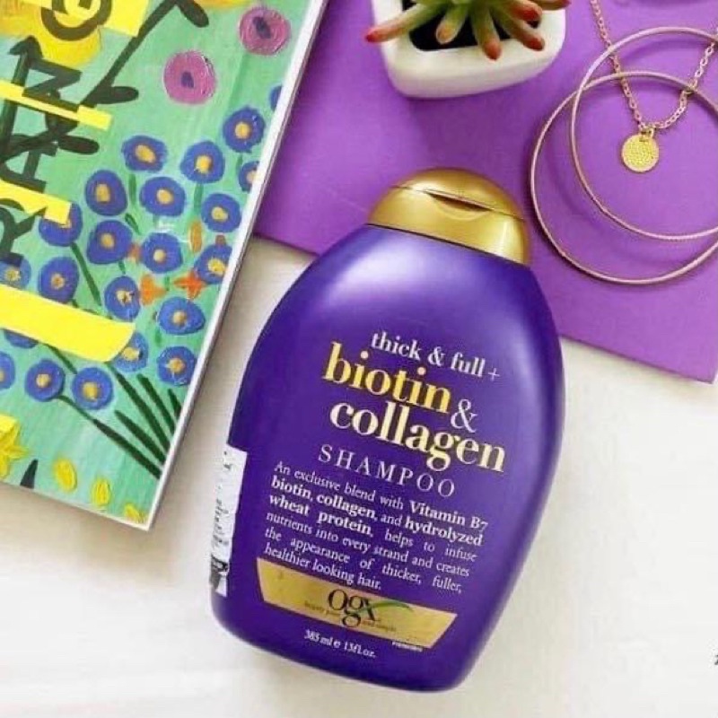 Oxg Biotin & Collagen Shampoo - Thick & Full + 385ml (American Product ...