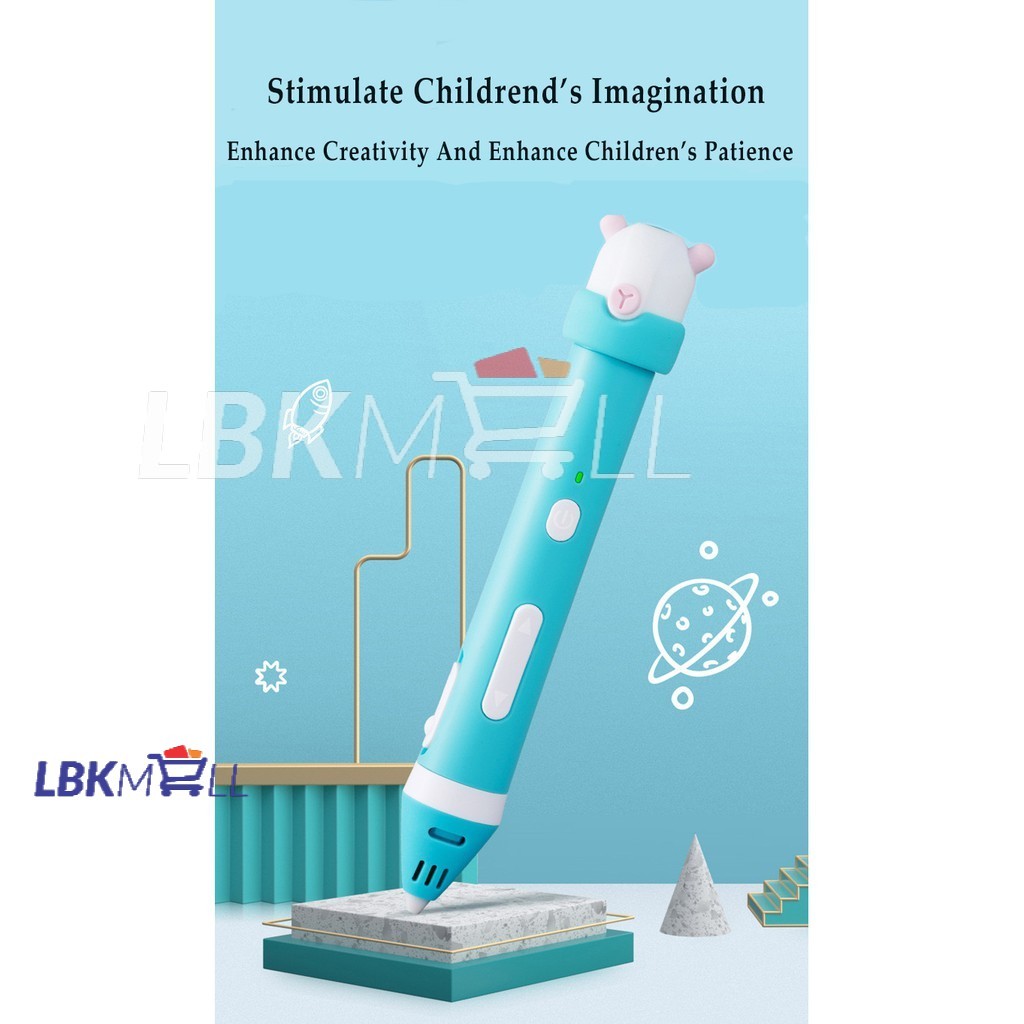 FREE 3 Color Filament -Low Temp 3D Printing Doodle Arts Craft Drawing ...