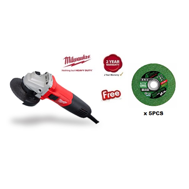 Milwaukee 720W 4'' Angle Grinder 720W (AG7-100S) | Shopee Malaysia