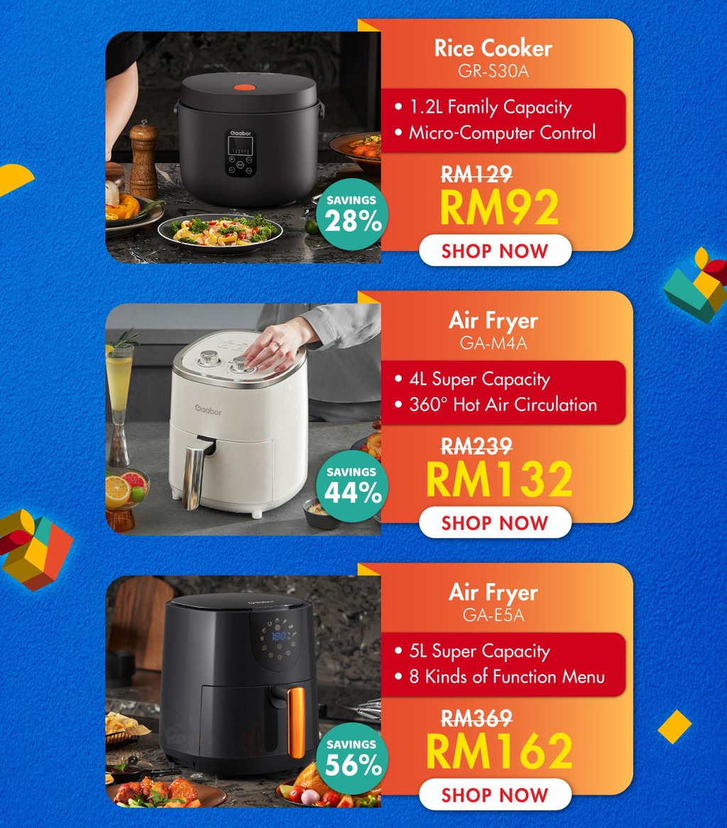 Gaabor Official Store, Online Shop | Shopee Malaysia