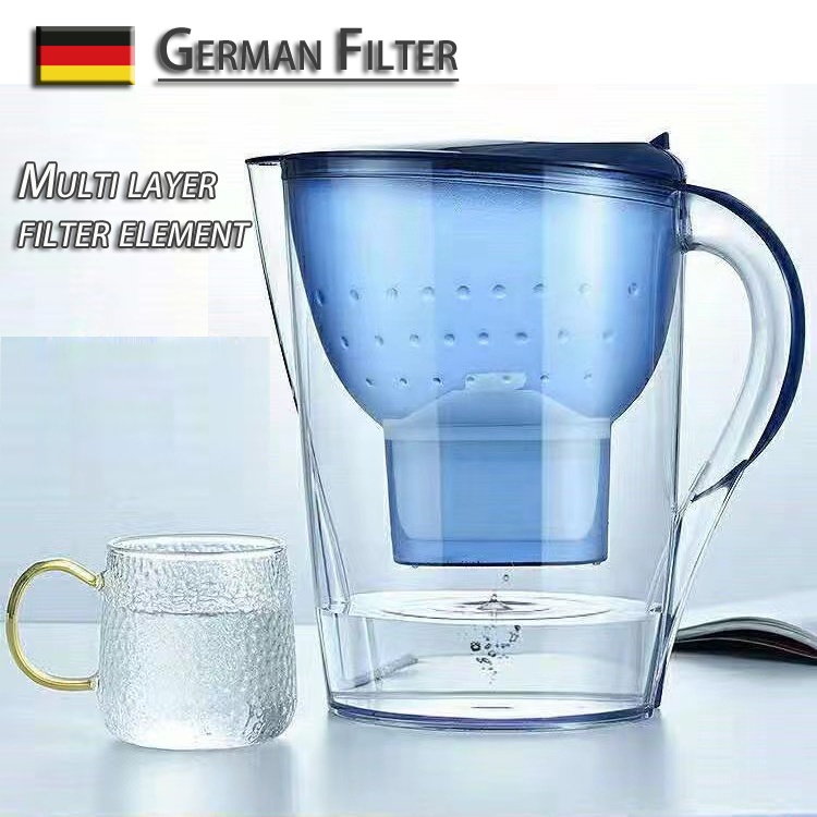 [Ready Stock] Filter Kettle 3.5L Fliter Pitcher Alkaline Water Fitler ...