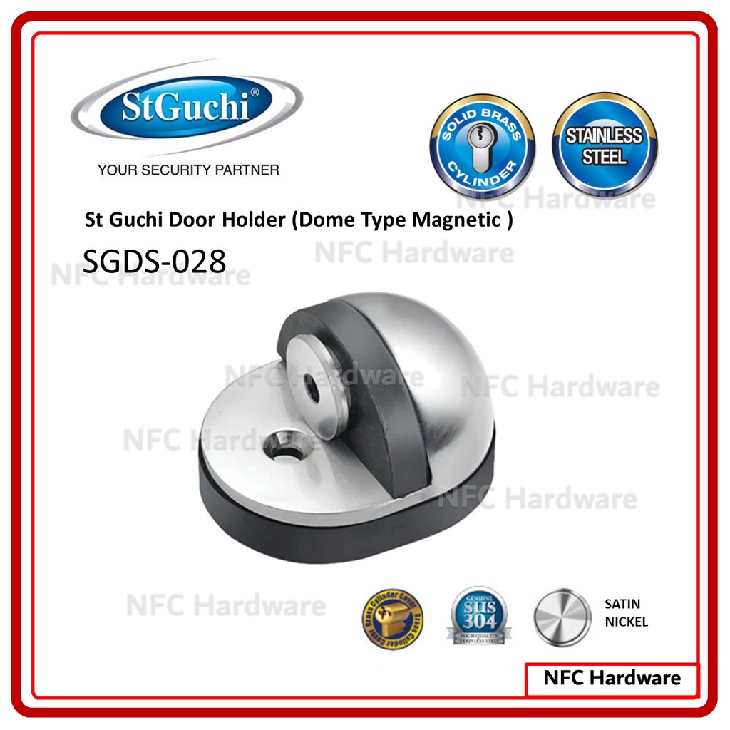 ST GUCHI SGDS-028 Door Holder (Dome Magnetic Type) | Shopee Malaysia