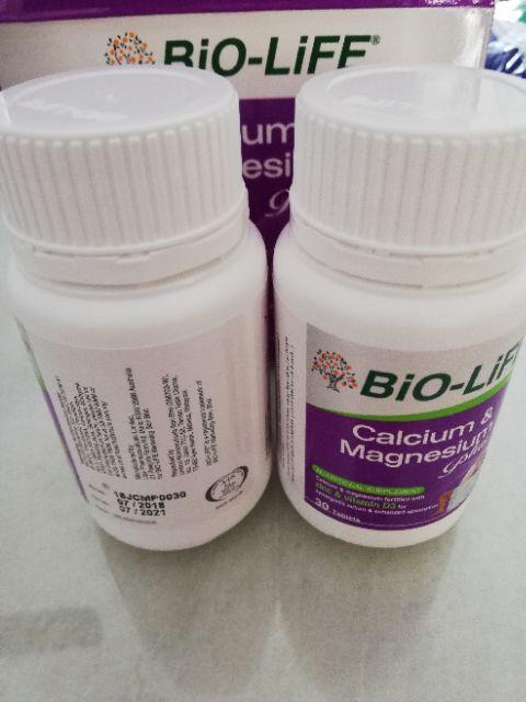 Biolife Calcium & Magnesium Plus 30sx2 | Shopee Malaysia