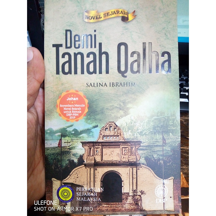 (DBP) NOVEL SEJARAH : DEMI TANAH QALHA - Salina Ibrahim | Shopee Malaysia