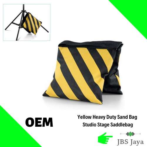 Yellow Heavy Duty Sand Bag Studio Stage Film Sandbag Saddlebag | Shopee ...