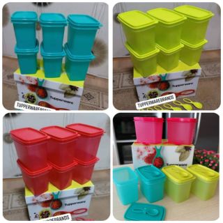 [TUPPERWARE] Shelf Saver with Spoon 840ml Spice containers Bekas simpan ...
