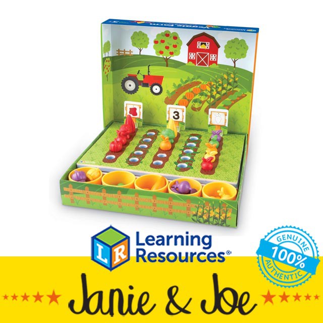 Learning Resources Veggie Farm Sorting Set- Age 3-7, Counting, Matching ...