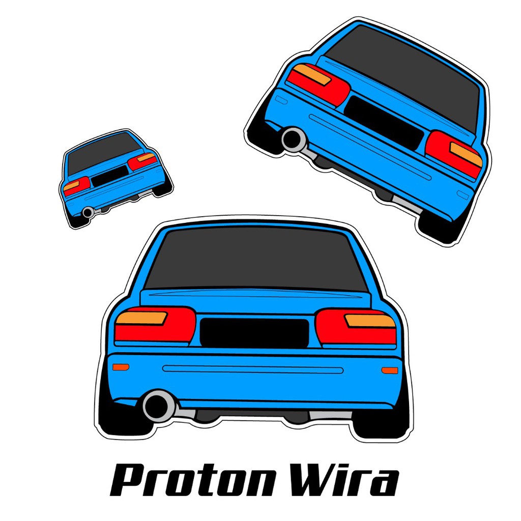 PROTON WIRA STICKERS | Shopee Malaysia
