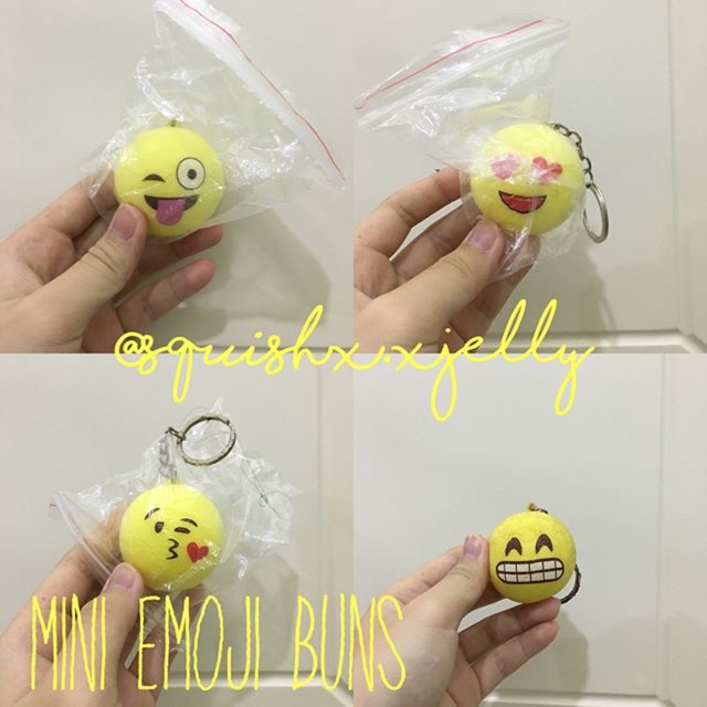 Mini Emoji Buns | Shopee Malaysia