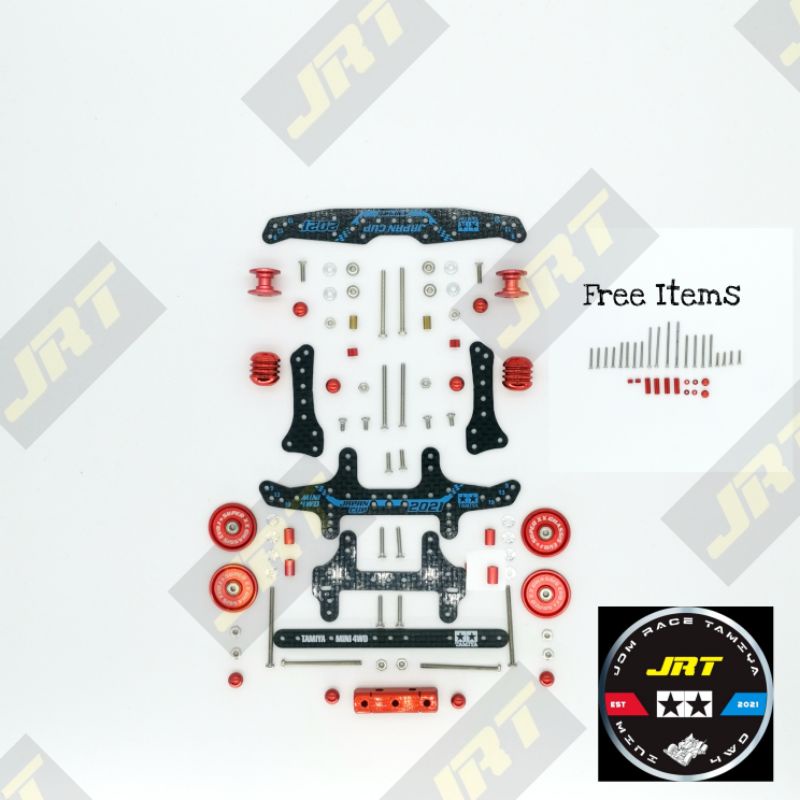 TAMIYA Imitation MA/AR/S2/FMA/VZ Chassis Modification Kit HG Carbon FRP ...