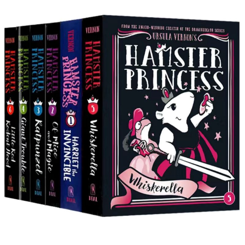 (6 Books) Hamster Princess (Hard Cover) | Shopee Malaysia