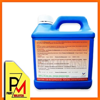 PENTENS CIM WaterProofer 4L Concrete & Mortar Waterproofing Admixture ...