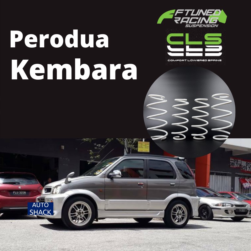 Perodua Kembara F Tuned CLS Series Comfort Lowering Spring Suspension ...