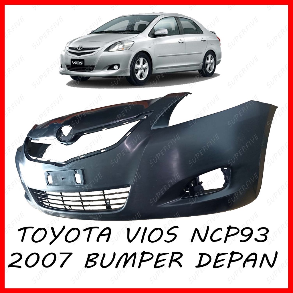 TOYOTA VIOS NCP93 (2007 - 2012) FRONT BUMPER / BUMPER DEPAN | Shopee ...