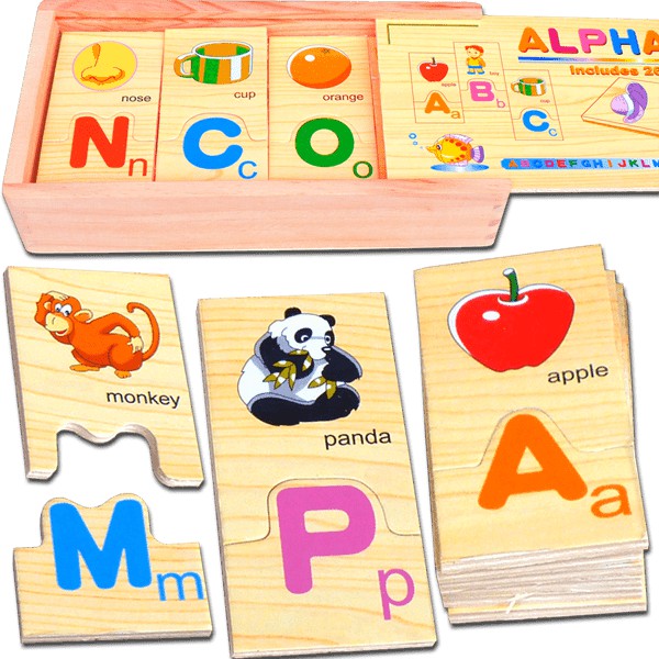 Alphabet Box (1 Boxes 26 Pcs) | Shopee Malaysia