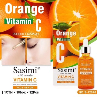 New Sasimi Orange Vitamin.C 4in1 Set(face Wash,Face Cream,Eye Serum ...