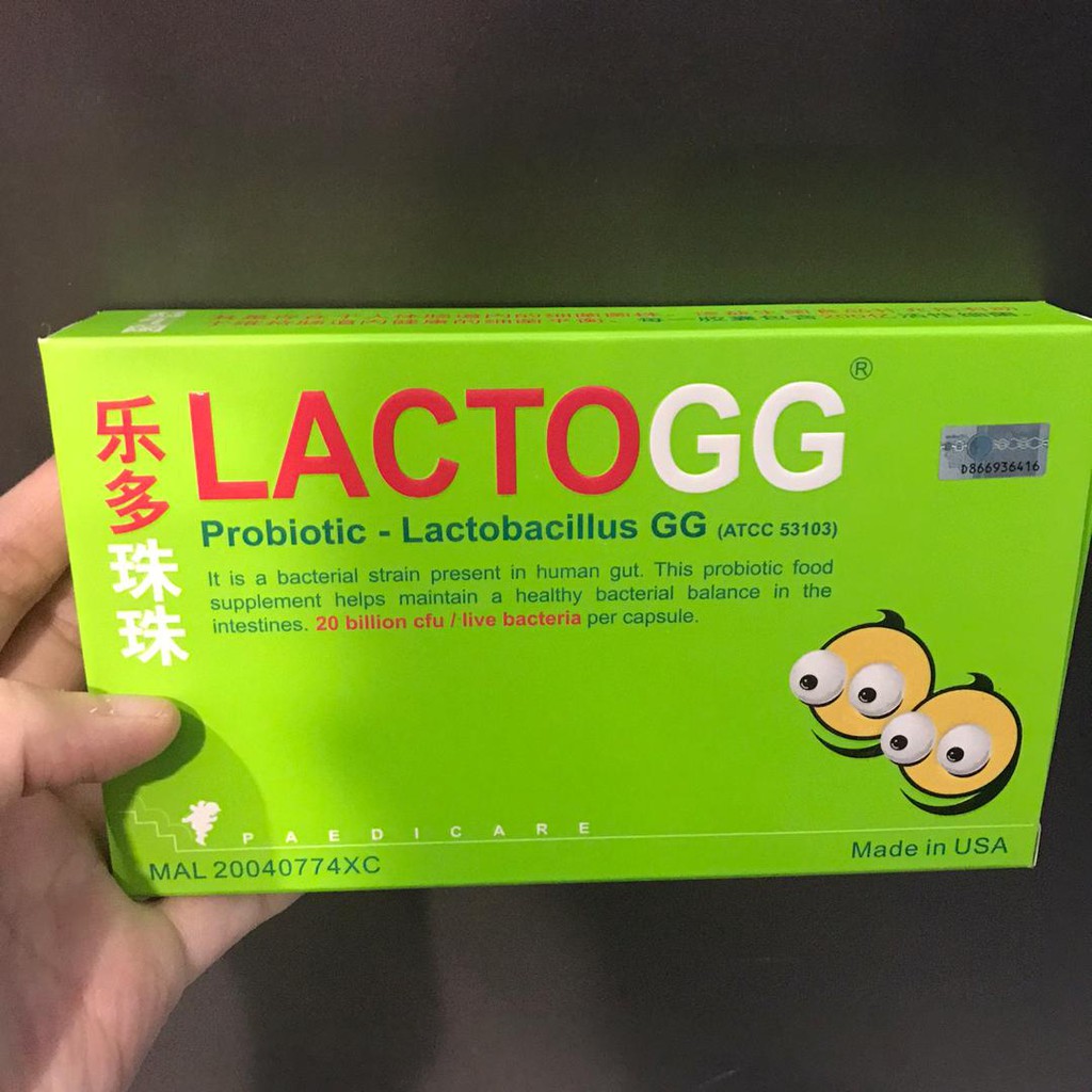 LactoGG Probiotics 30's capsules (lacto GG)exp10/21 | Shopee Malaysia