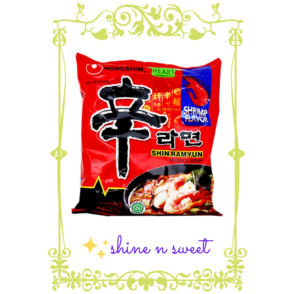 Nongshim Shin Ramyun Shrimp / Korean Noodle | Shopee Malaysia