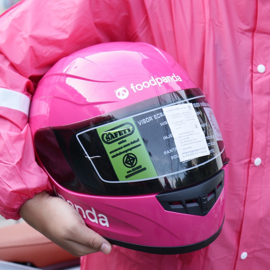 HOT ITEM ! FoodPanda helmet ( Preorder 7-10 days delivery ) | Shopee ...