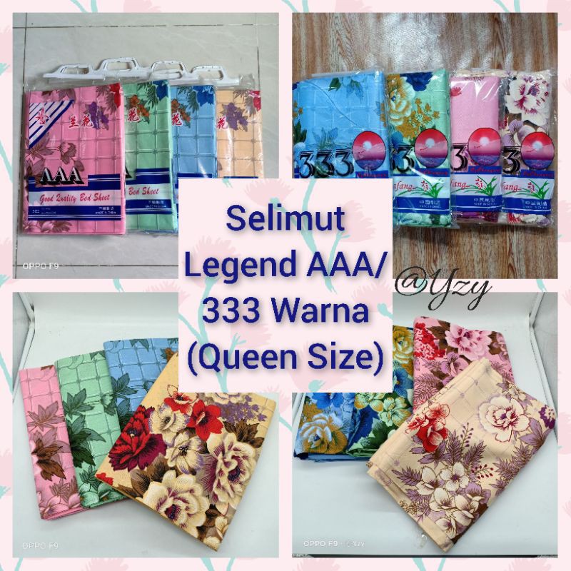 Selimut Legend AAA/333 Warna (Queen Size) | Shopee Malaysia