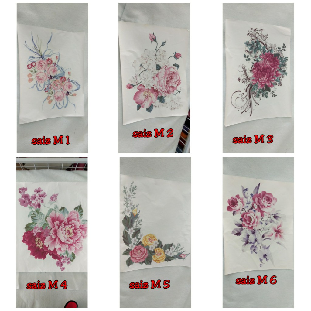 Bunga Tampal / Iron On Flower | Shopee Malaysia