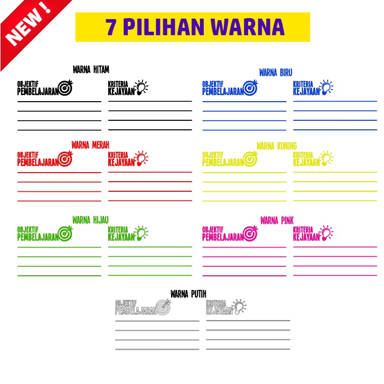 label objektif pembelajaran - Paul Quinn