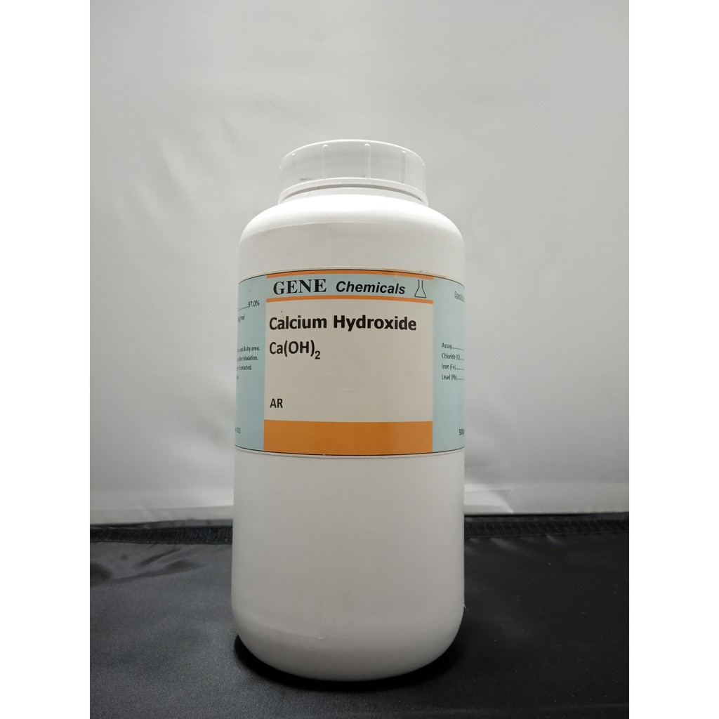 Calcium Hydroxide (500gm per bottle) | Shopee Malaysia